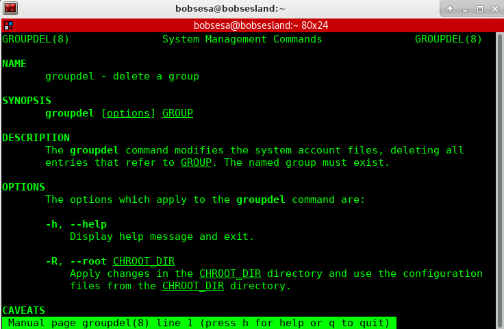 Comanda groupdel - ștergerea grupurilor în Linux - Despre Linux